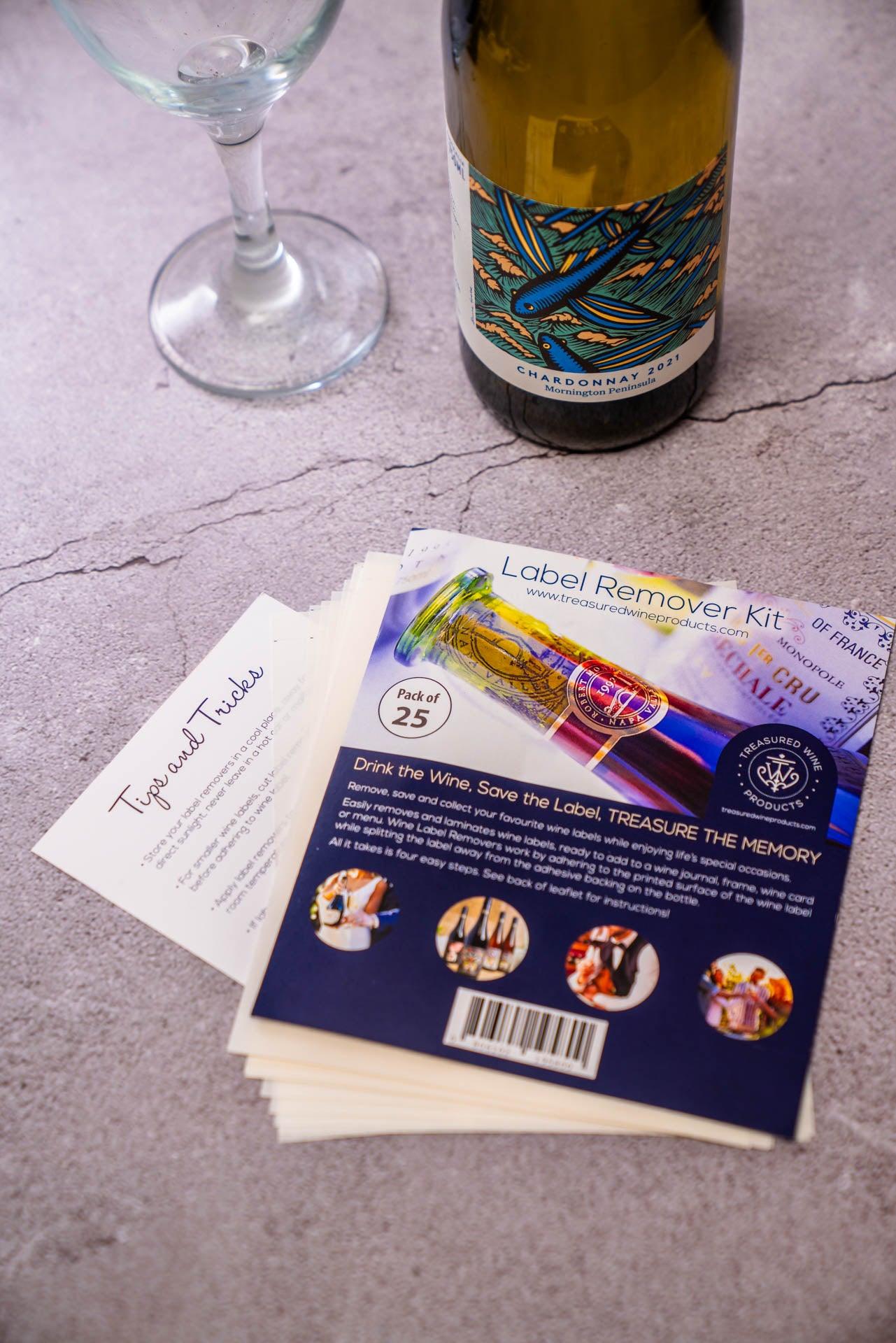 Wine Bottle Label Removers | Treasured Wine Products