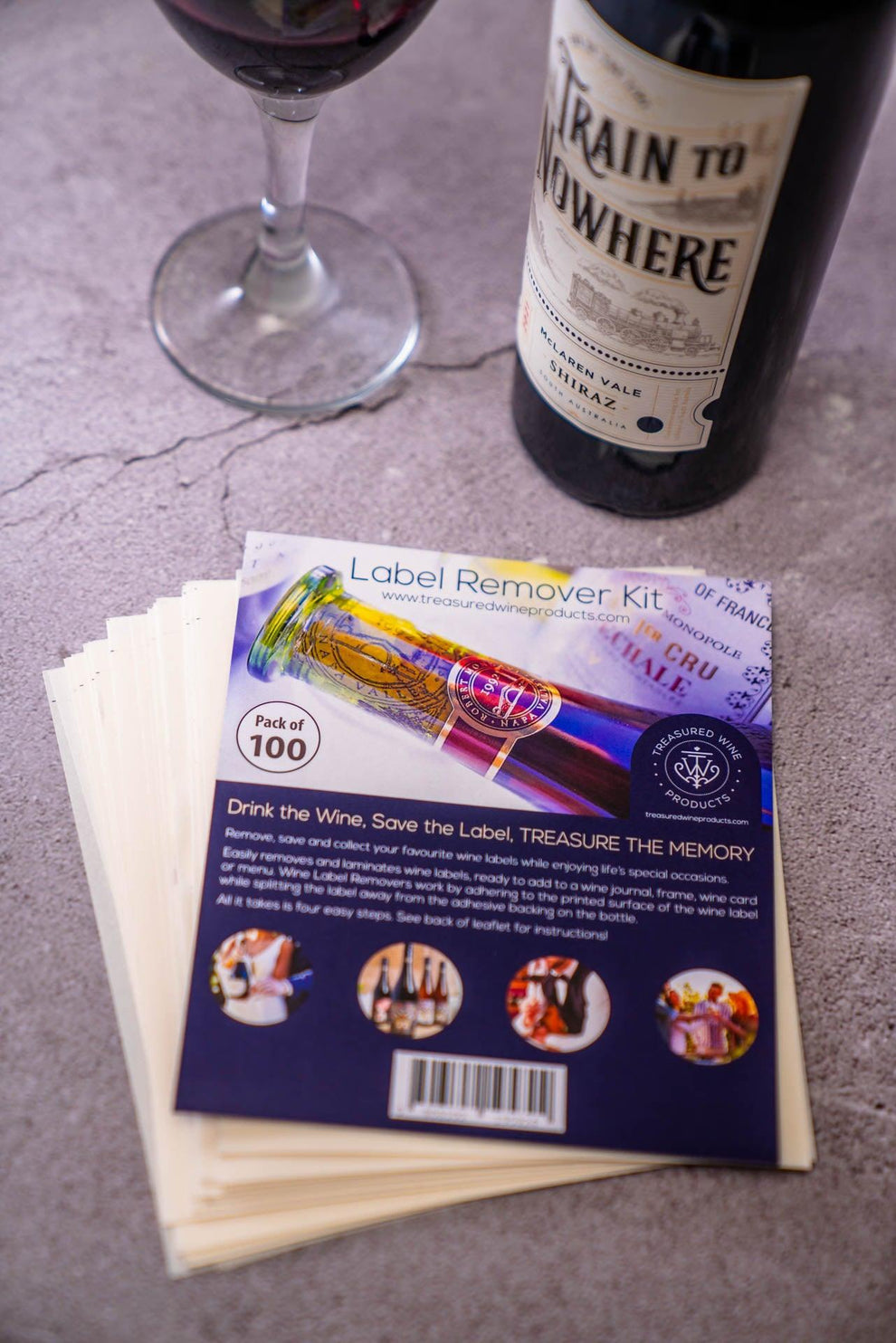 Wine Bottle Label Removers | Treasured Wine Products