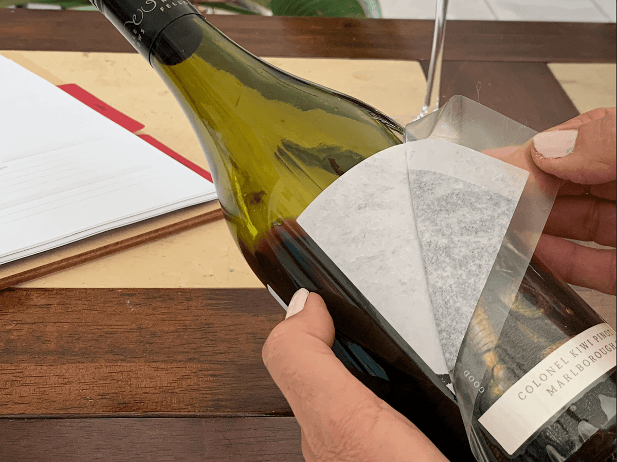 Wine Bottle Label Remover Kit – Treasured Wine Products